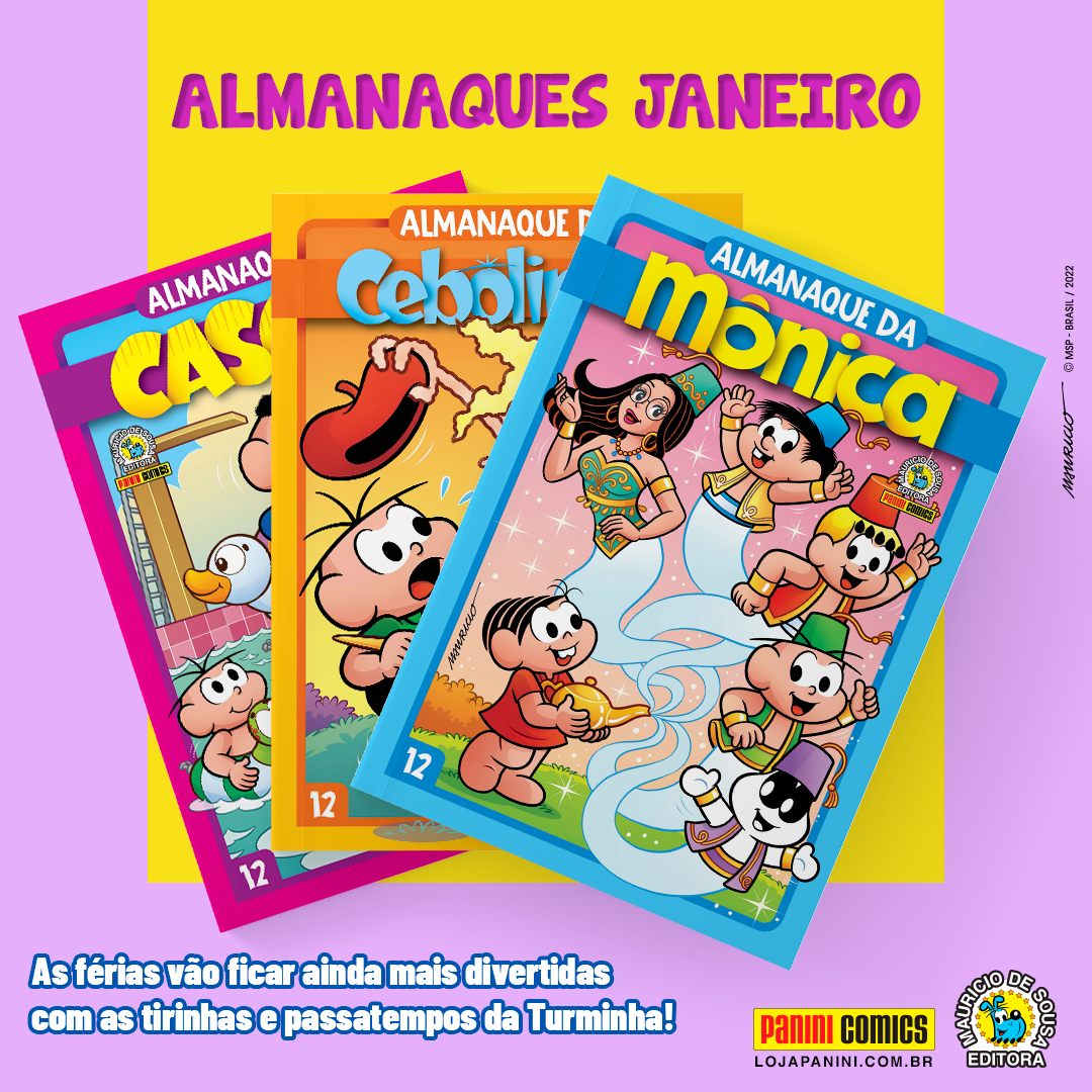 Panini Comics - Mauricio de Sousa - Andressa Burjato